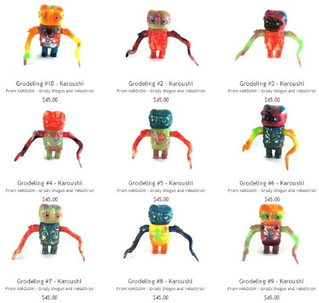 J.ME. (￣ε(#￣): Grody Shogun x Velocitron - Karoshi @ Toy Art Gallery (2 ...